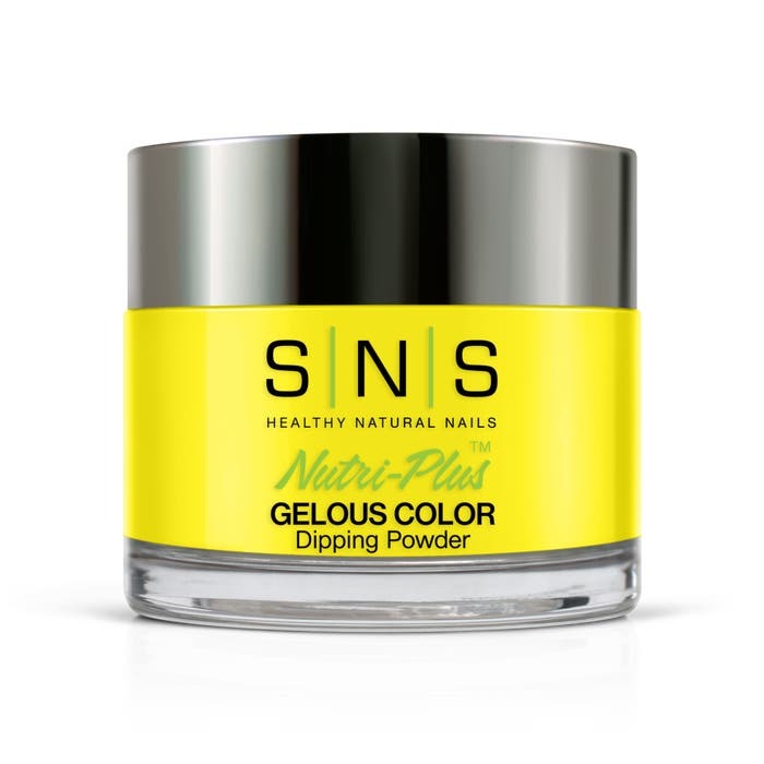 SNS CS24 Gelous Dip Powder 43g (1.5oz) Radioactive Lemondrop #008 – SNS Nails Australia