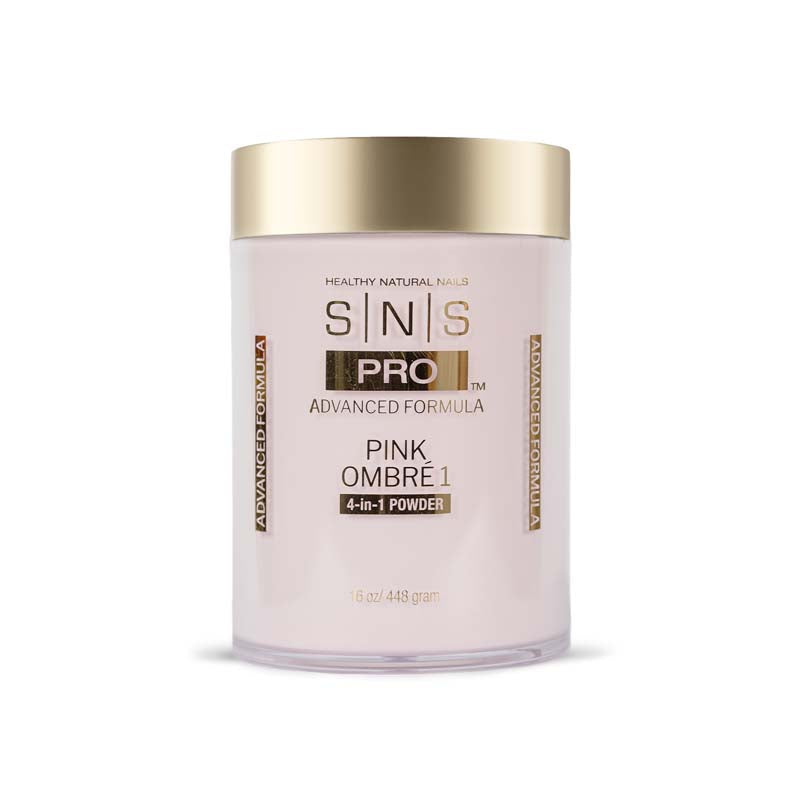 SNS Pink Ombre 1 4-in-1 Dip & Acrylic Powder (16oz) 448g – SNS Nails Australia